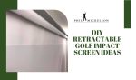 DIY Retractable Golf Impact Screen Ideas