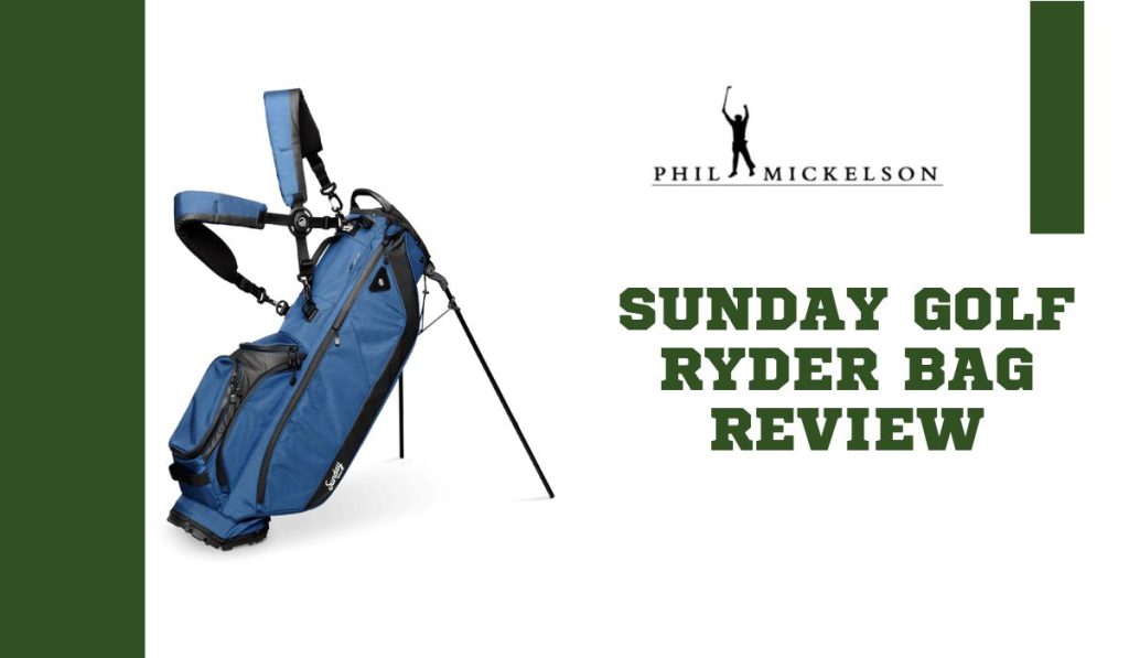 Sunday Golf Ryder Bag Review